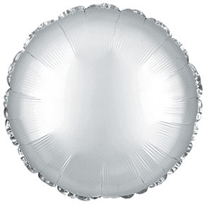 Platinum Silver Round – CTI Balloons
