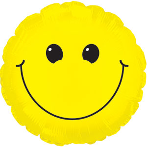 Solid Yellow Smiley Face – CTI Balloons