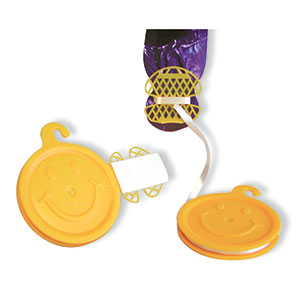 Smiley Ribbon Weights - 8 Grams – CTI Balloons